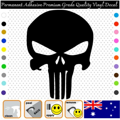 The Punisher LOGO - Vinyl Decal Adhesive Sticker Car/Wall/Laptop/Window ...