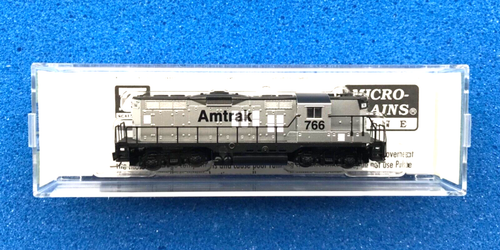 Micro-Trains Line Z Scale AMTRAK GP9 Powered Locomotive Rd#766 MPN 982 ...