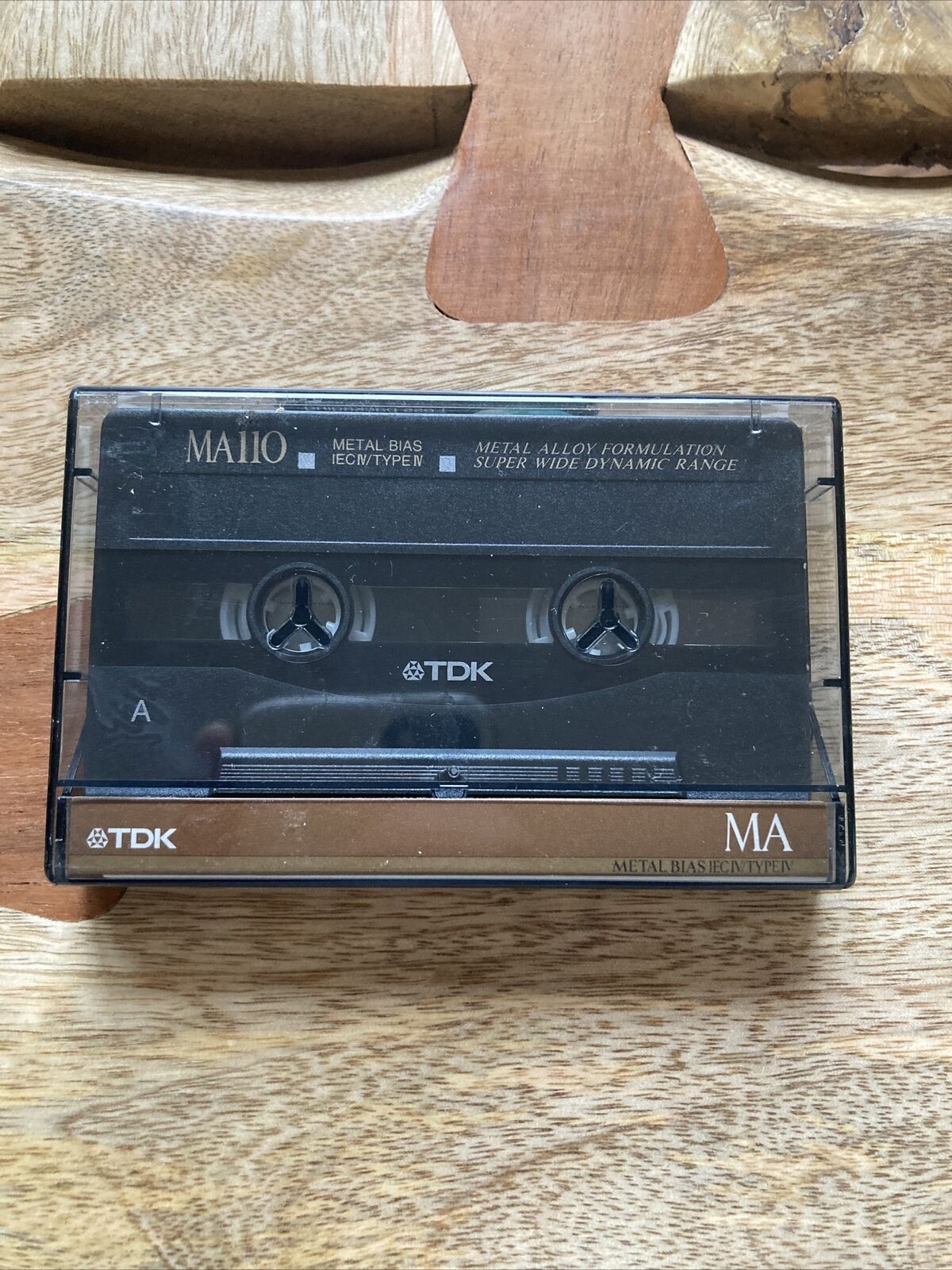 TDK MA110 Metal Biased Metal Alloy 110 Minutes Cassette Tape for sale ...