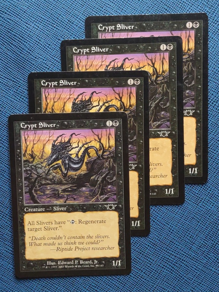 MTG 1x Crypt Sliver LP Legions (multi available 2 3 4) Magic the ...