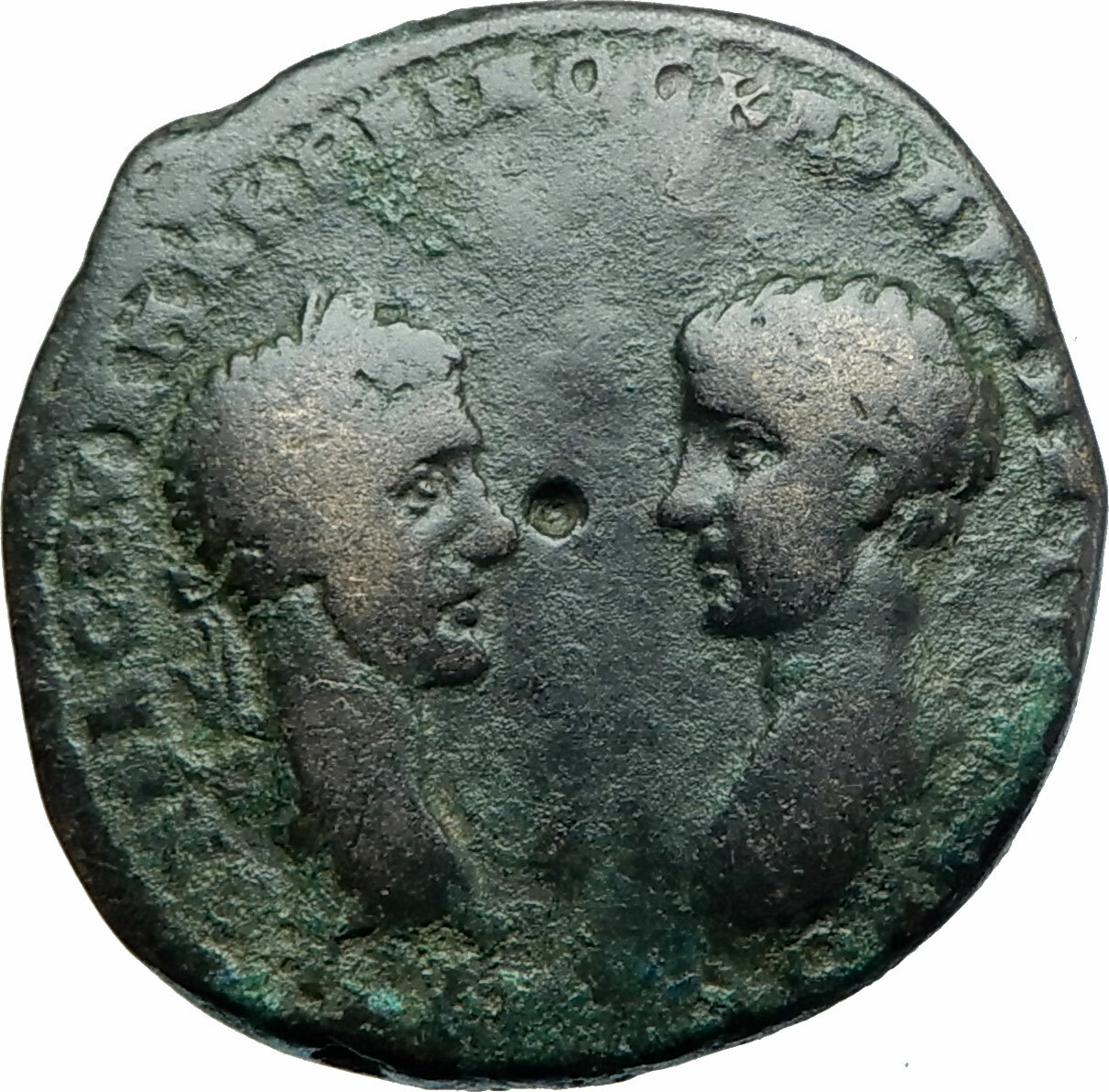 MACRINUS & SON DIADUMENIAN Ancient 217AD Marcianopolis Roman Coin ZEUS ...