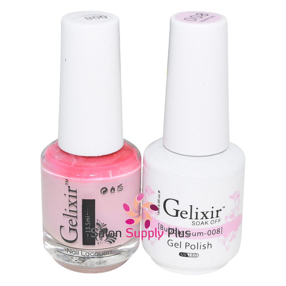 GELIXIR Soak Off Gel Polish Duo Set (Gel + Matching Lacquer) - 008 | eBay