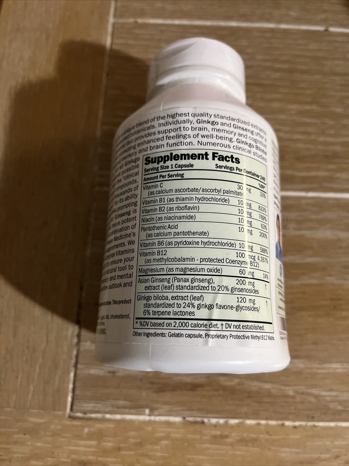 Andrew Lessman Procaps GINKGO 120 Plus GINSENG 200 240 Capsules 05/30 ...