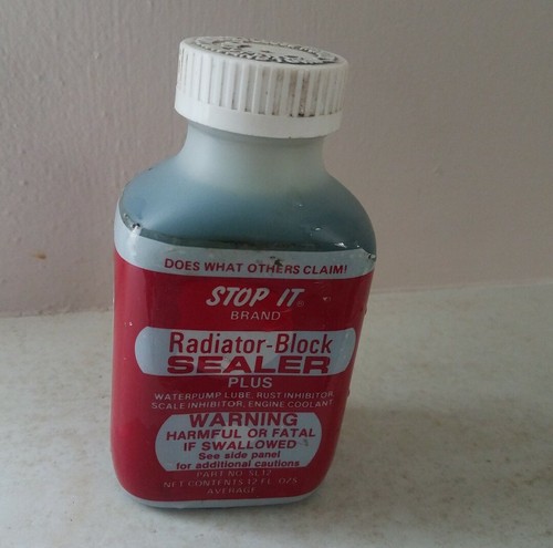 Set of 3 Brand "stop it" Radiator & Block Sealer plus | eBay