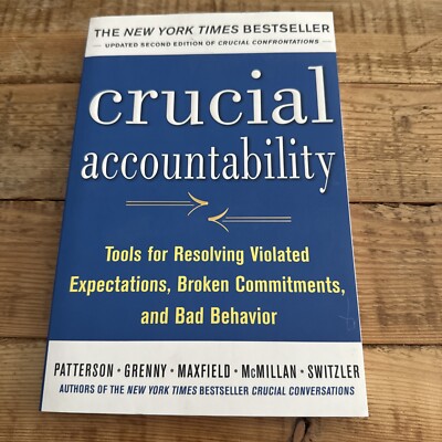 Crucial Accountability Conversational Tools Trade Paperback Brand New ...