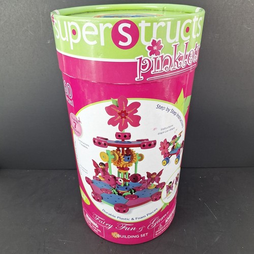 Superstructs Pinklets Fairy Fun & Games Building Set 158 Pieces | eBay