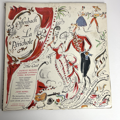 1957 Jacques Offenbach's Operetta La Perichole Metropolitan Opera ...