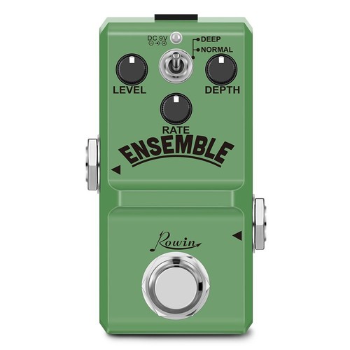 Rowin Pedale Effetti Chorus Compatibile con per Chitarre Elettriche e ...