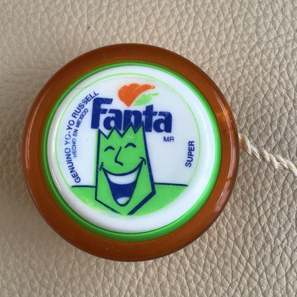Fanta Super Rare Vintage Yoyo 70s-80s Unused Made in Mexico 55m | eBay