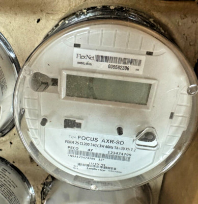 Focus AXR-SD Type Electric Meter Form 2S CL200 240V 3W 60HZ TA=30 KH7.2 ...
