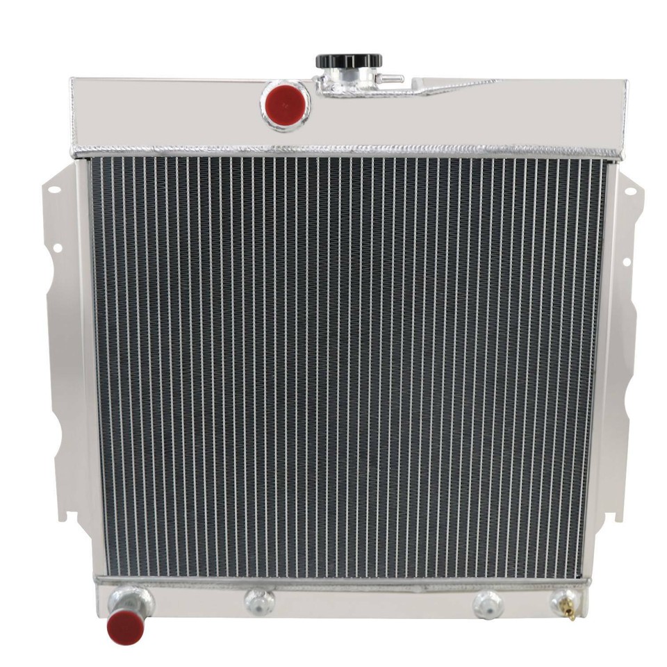 4 Rows Aluminum Radiator For 1966-1969 1967 1968 Dodge Charger Coronet ...