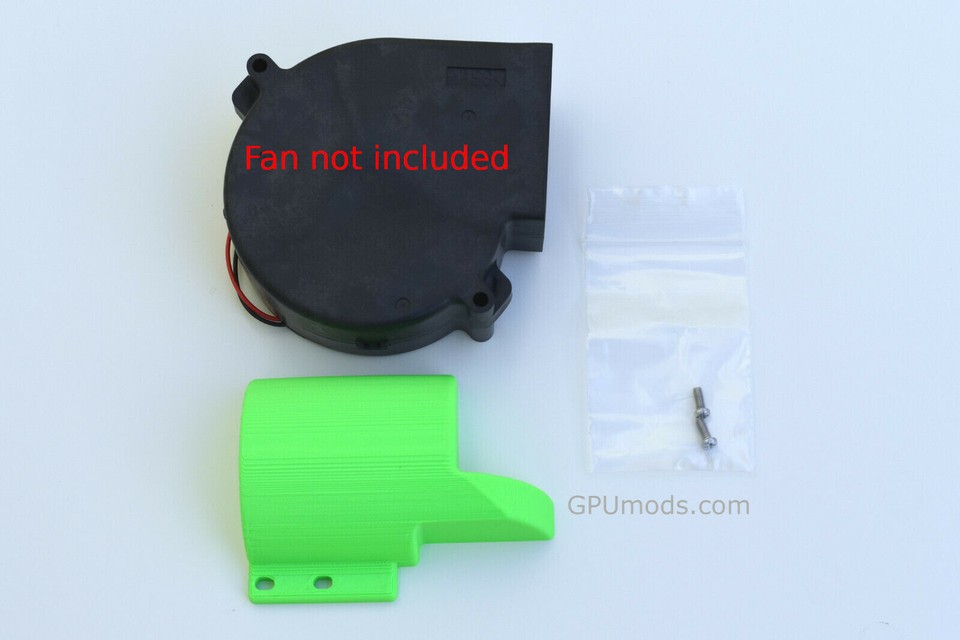 Nvidia Tesla Compact Blower Fan Kit for K20 K40 K80 M10 M40 M60 P40 ...