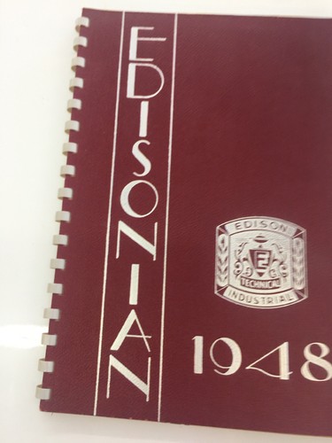 Edisonian 1948 Edison Technical & Industrial High School Rochester NY ...