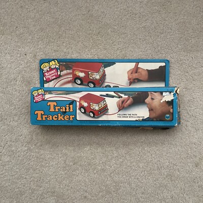Vintage 1978 TRAIL TRACKER TOY Kenner Discovery Time Follow That Crayon ...