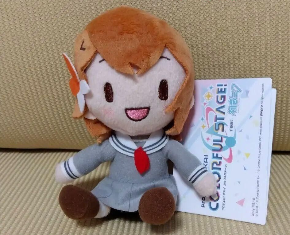 Project Sekai Colorful Stage Minori Hanasato Fluffy Plush Doll SEGA ...