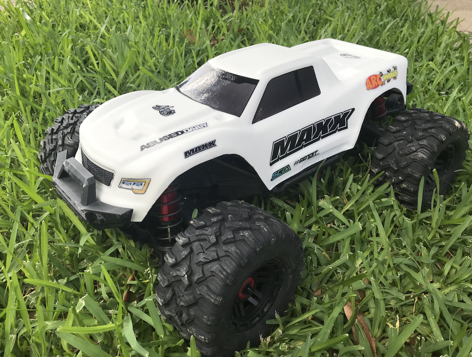 *FITS V1 & V2 WIDE 1/10 Traxxas 4s Maxx BODY DECALS ONLY - Unbreakable ...