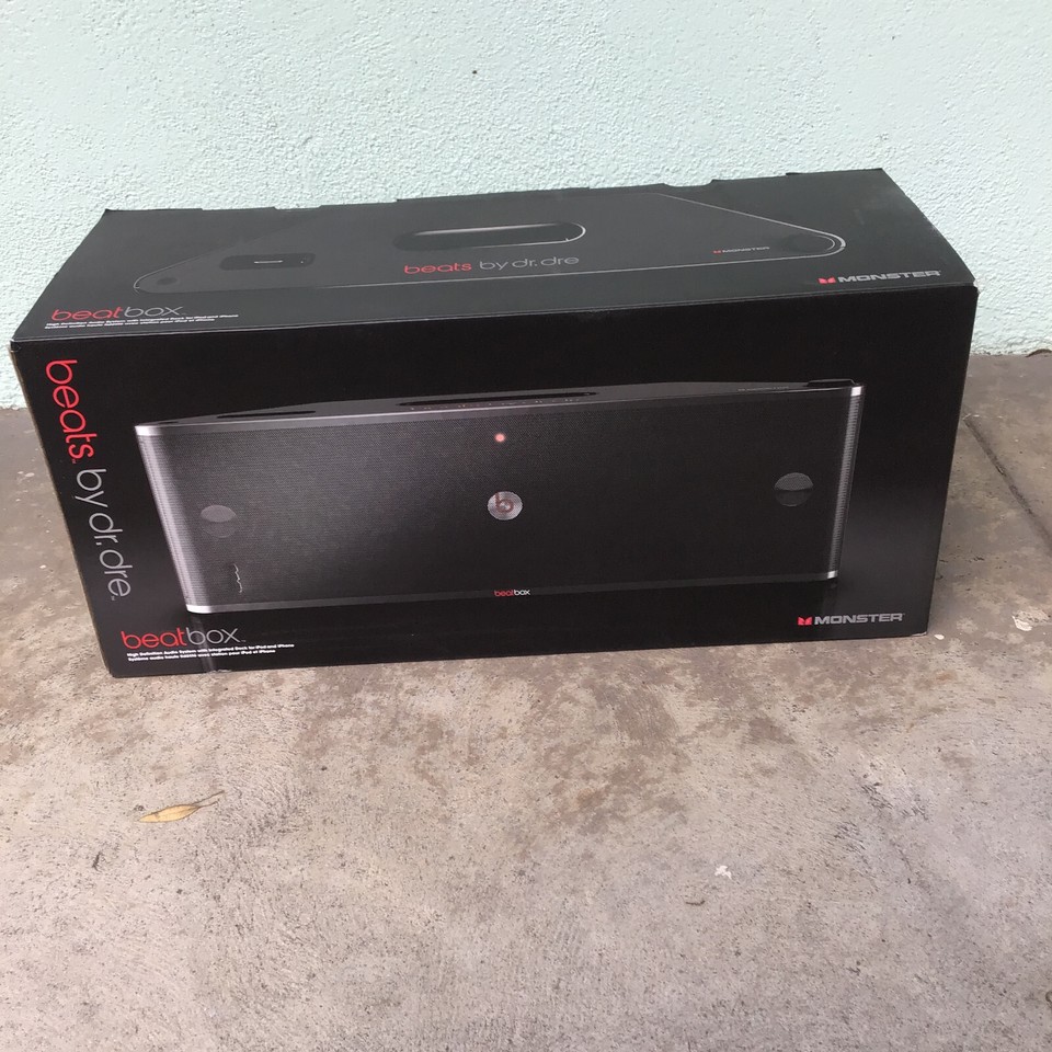 Beats by Dr. Dre Monster Beatbox Portable Speaker MSP BTS BX-DK w ...