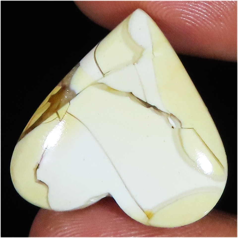 17.30 Ct Natural Brecciated Mookaite Jasper Heart Cab Gemstone 24x24x4 ...