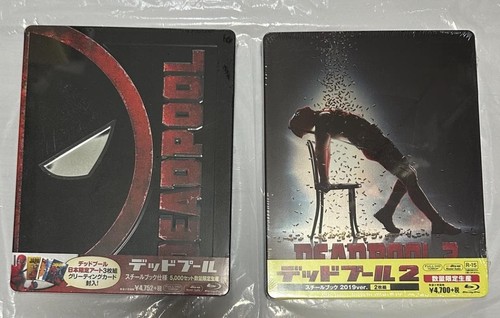 Deadpool Steelbook 1 & 2 Set | eBay