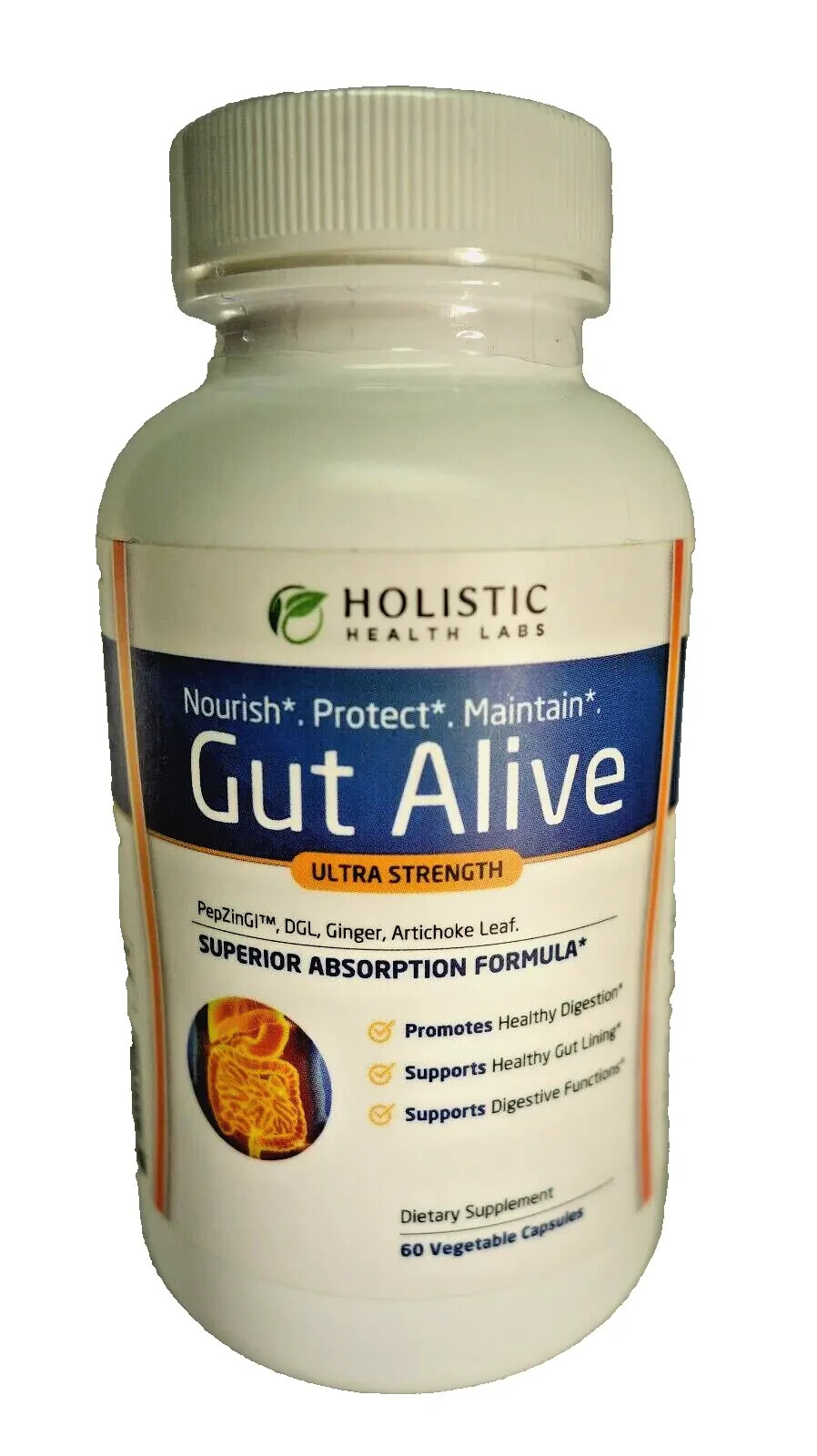 Holistic Health Labs GUT ALIVE ULTRA - Superior Absorption - 60 Caps | eBay
