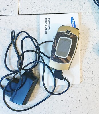 Klapp-Handy Telefon SAMSUNG SGH-E500 LaFleur OLED Leder und Gold | eBay.de