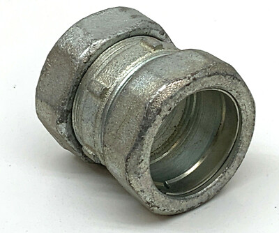 (3-Pack) 1-1/2" Threadless Rigid Conduit Compression Coupling - Lot of ...