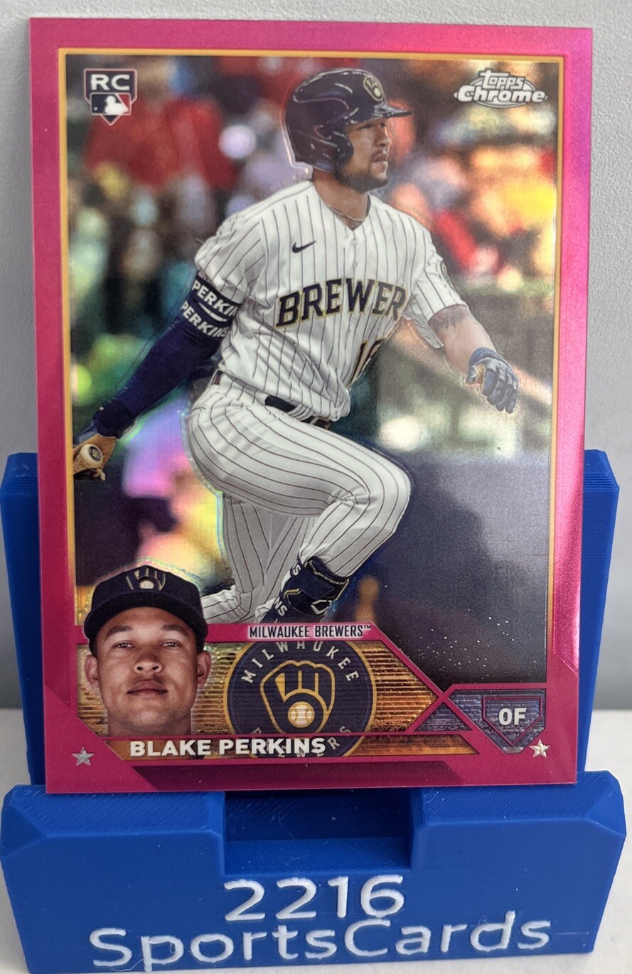 Blake Perkins RC 2023 Topps Chrome Magenta Refractor /399 | eBay