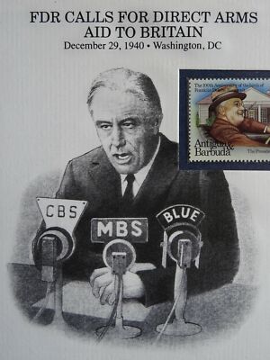FDR CALLS FOR DIRECT ARMS AID TO BRITAIN 29th Dec 1940 WWll Anniversary ...