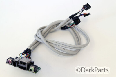 Chenbro 80H02140539A0 RQPCB1099 Front Audio USB Firewire Panel Cable | eBay