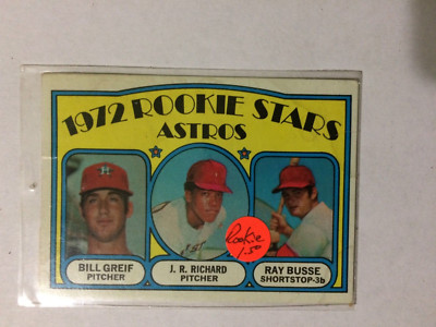 1972 Topps Rookie Stars Astros Baseball Card | eBay