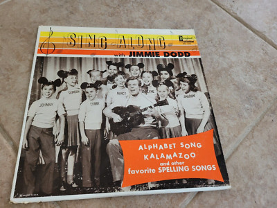 1962 Mickey Mouse Club Sing Along with Jimmie Dodd Record | eBay