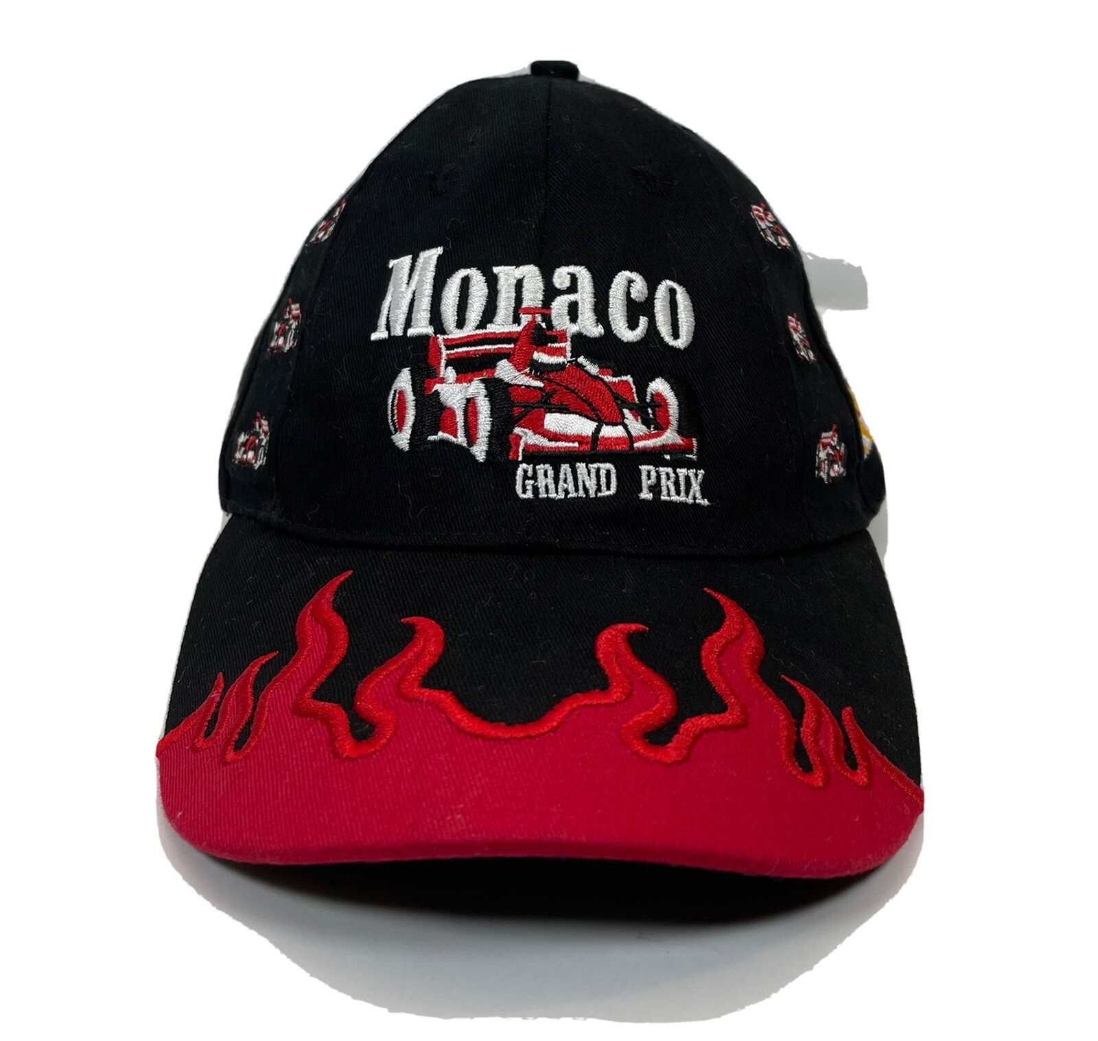 Monaco Grand Prix Monte Carlo Black/Red Men's Basebal… - Gem