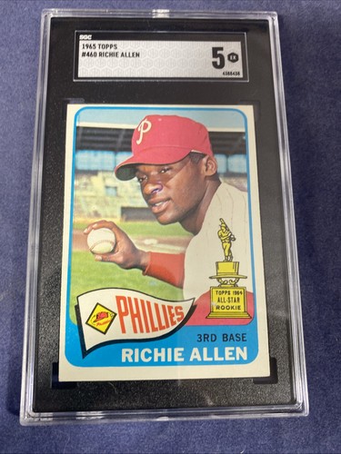 1965 TOPPS DICK (RICHIE) ALLEN #460 ALL-STAR ROOKIE SGC 5 EX | eBay