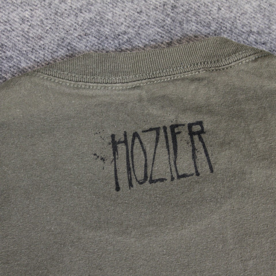 Hozier Band T Shirt XL Unknown Lyric SOURCE UNNAMED Merch Tour Concert ...