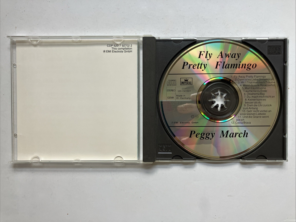 Peggy March CD - Fly Away Pretty Flamingo - Import - Germany - Like New ...