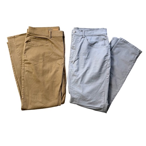 Lot of 2 St Johns Bay Temp Flex Mens Pants 36x32 | Stretch Khakis ...
