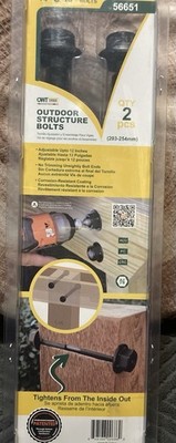 OWT (Ornamental Wood Ties) 8 in. x 10 in. Timber Bolt (2-Pack) 56651 | eBay