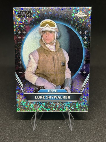 2024 Topps Chrome Star Wars Hyperspace Luke Skywalker Galactic Dust #'d 26/75 | eBay
