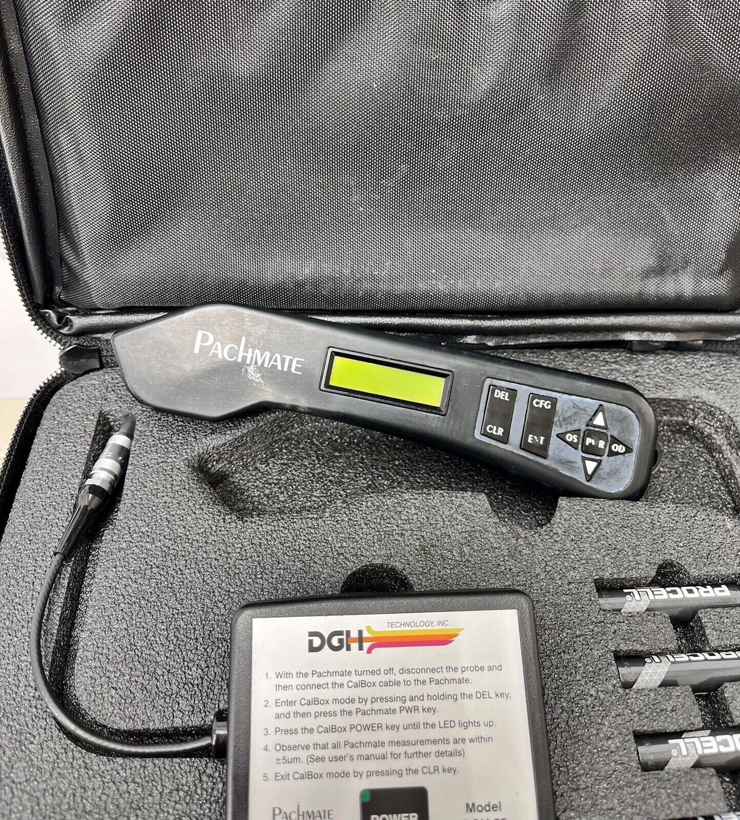 DGH Technology DGH 55 Pachmate Ultrasonic Pachymeter | eBay