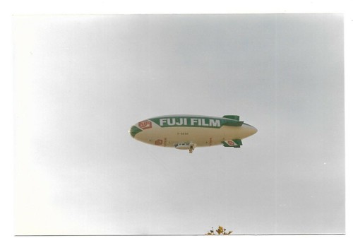 1985 BRITISH FUJI FILM BLIMP-G-SKSH-REAL COLORED PHOTO-4X6-EXCELLENT ...