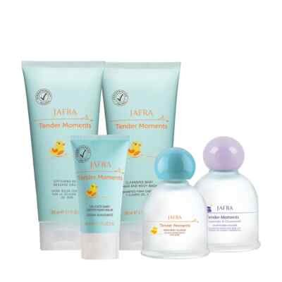 JAFRA TENDER MOMENTS BABY perfume set as you see in picture 5 PIECE set ...