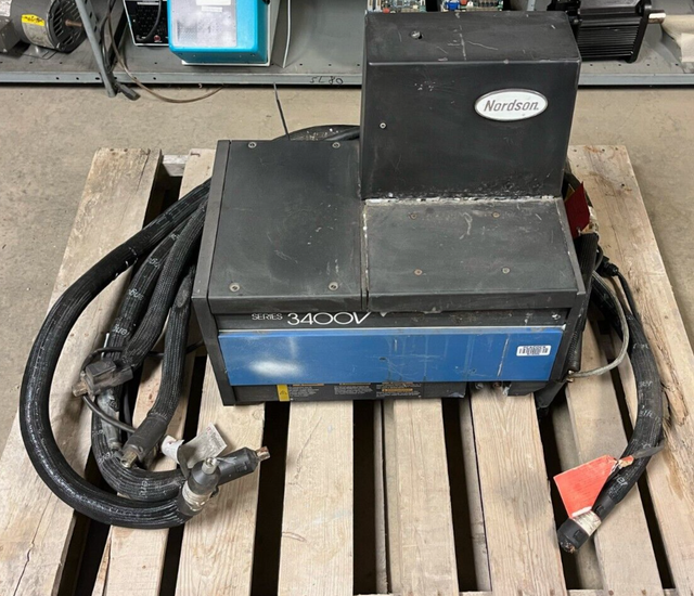 Nordson Vista Series 3400V HotMelt Glue Melter Machine E-3400V-1EAV4F ...