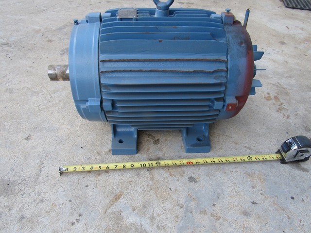 WEG 04036EP3E324TS 40 HP AC Motor 208-230/460 Volts 3550 RPM 2p 324ts ...
