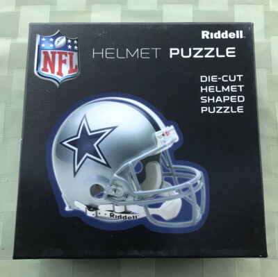 Dallas Cowboys NFL Riddell Team Helmet Puzzle 100 Pieces SEALED | eBay
