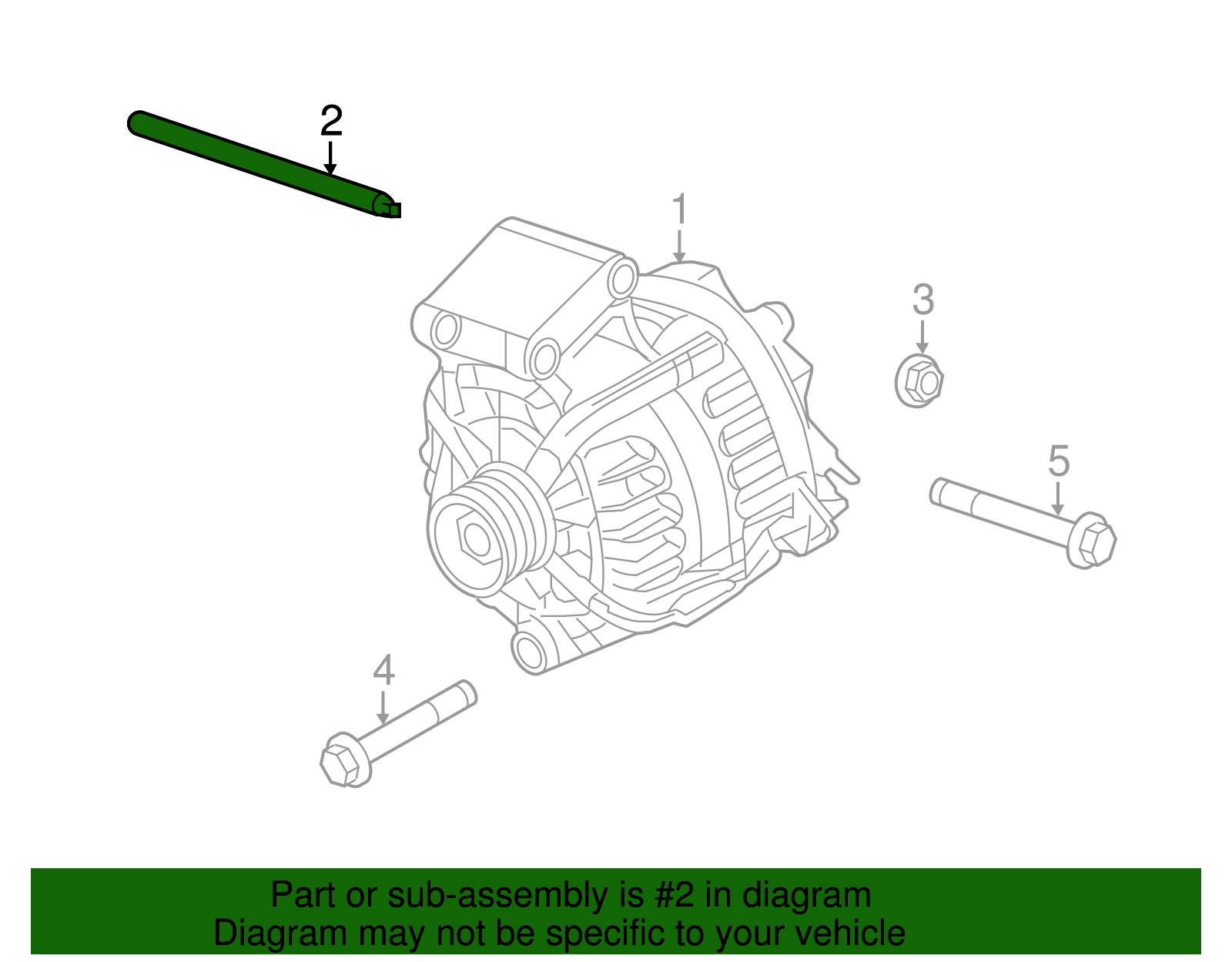 Genuine Ford Alternator Stud W703175-S437 for sale online | eBay
