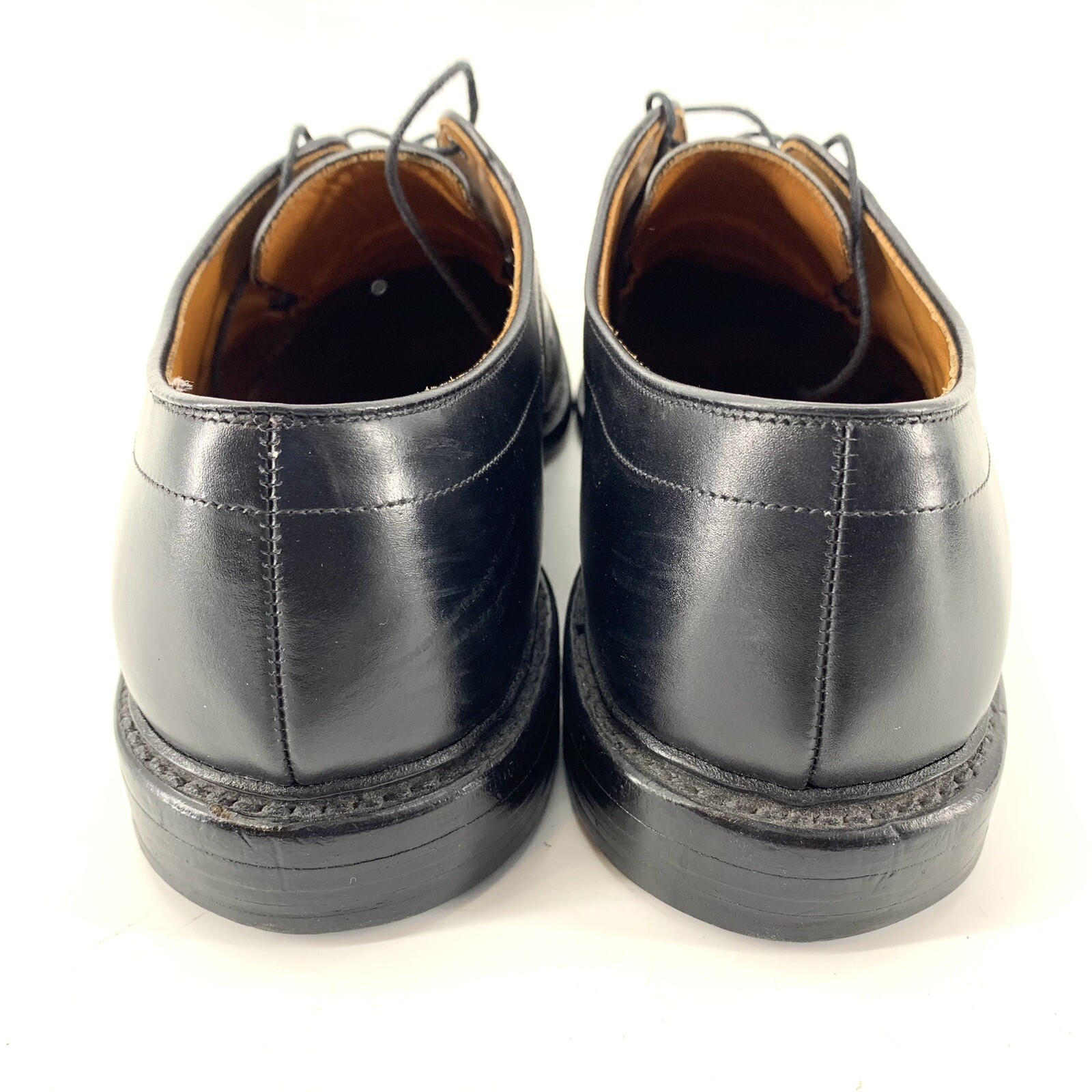 Allen Edmonds Mens Hillside Black Leather Oxford Size… - Gem