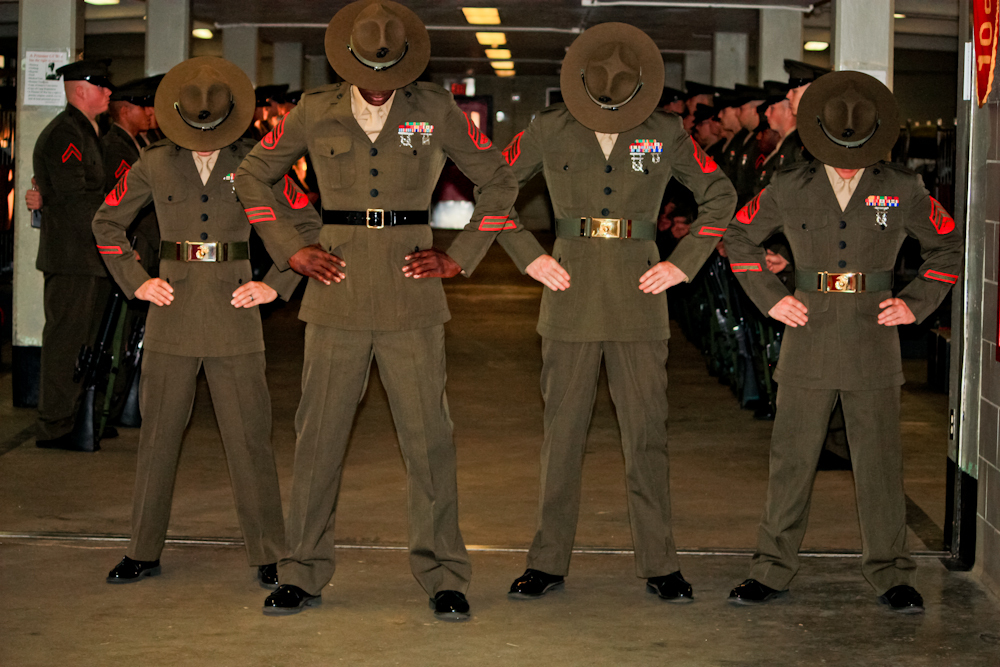 DRILL INSTRUCTOR COVER DI HAT LAPEL PIN US MARINE USMC GRADUATION GIFT ...