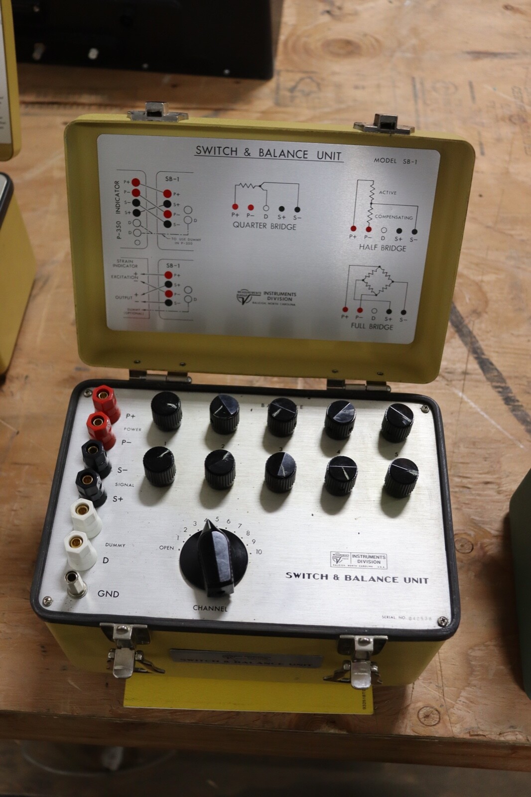 Vishay Measurements Group SWITCH & BALANCE UNIT SB-2 | eBay