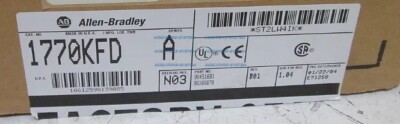 ALLEN BRADLEY 1770-KFD SERIES A PLC MODULE | eBay