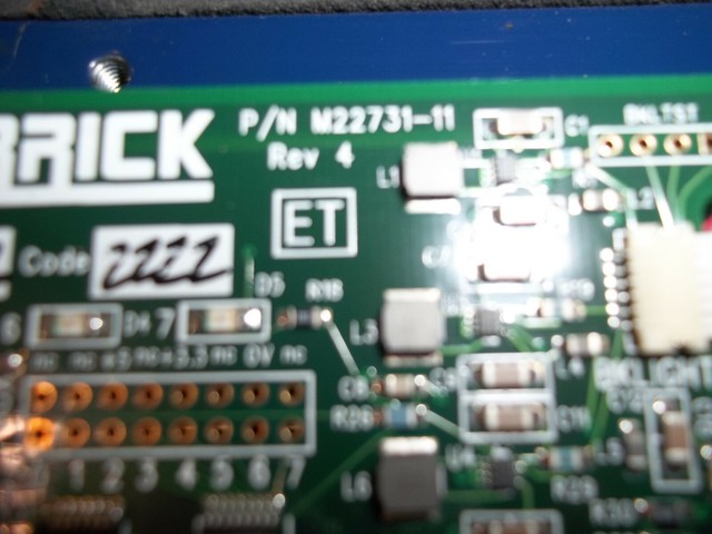 MERRICK GENETIX COLOR DISPLAY INTERFACE MODULE M22731-11 TAKEOUT MAKE ...